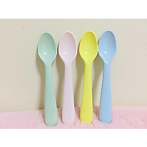 IKEA KALAS 8 no of Spoon, mixed colors, Plastic