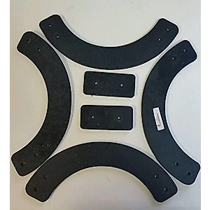 MOWERMAN PARTS Snowblower Paddle-Used-ON-MTD/TROYBILT 753-04472-735-04033-735-04032 (6PC Set)