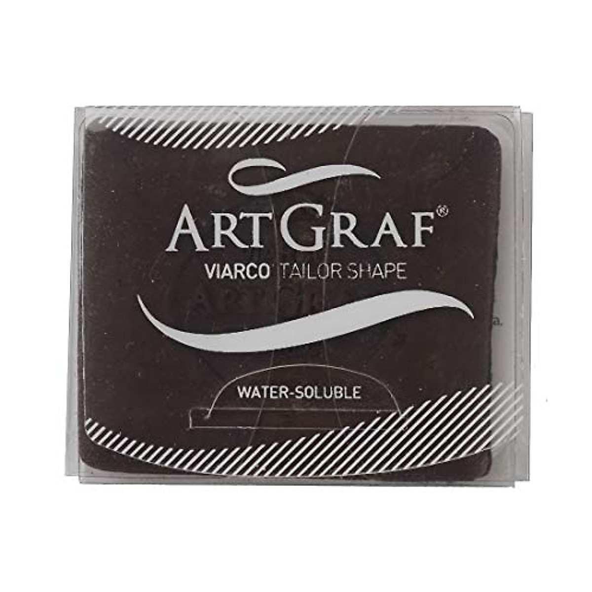 Art Graf Water-Soluble Tailors Chalk Square Disc, Brown