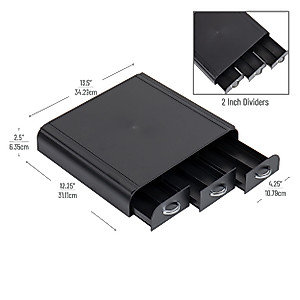 Mind Reader Anchor Collection Coffee Pod Holder, 36 Capacity, Black