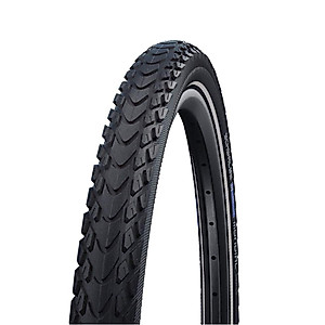 Schwalbe Unisex's Marathon MONDIAL Evo, DD, V-Guard, Folding Tyres, Black, 37-622