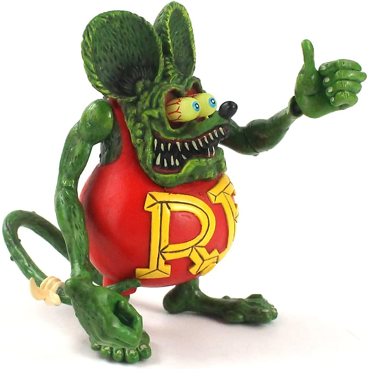 mkjinmei Ratfink Model Toys, Joint Movable Dolls Games PVC Action Figure Rat Fink Mouse Collectible Model Toy Figure Birthday Gifts 12 cm