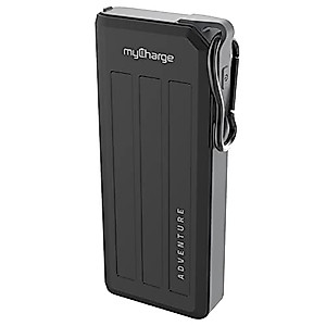 myCharge Portable Charger Waterproof USB C Power Bank Adventure 20100mAh Internal Battery / 18W Turbo Fast Charging Rugged Outdoor External Battery Pack Backup for Apple iPhone, iPad, Android