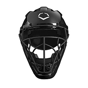 EvoShield Pro-SRZ™ Solid Catcher's Helmet - Black, Large/X-Large