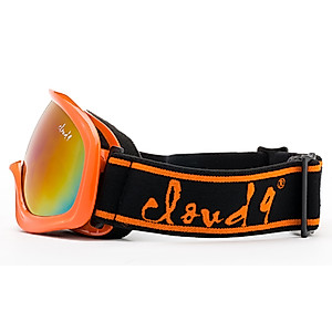 Kids Snow Goggles Anti-Fog Dual PC Lens UV400 Snowboarding Ski Goggles 1 Pair