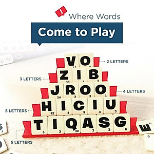 Dabble Word Game - Enhances Memory, Spelling, and Vocabulary for All Ages - Award-Winning, Engaging, Educational Entertainment for Kids, Families, and Seniors, 2-4 Players, Ages 8+