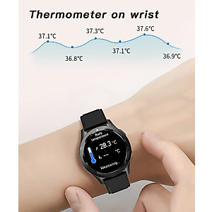 Smart Watches for Men 1.32 in Full Touchscreen Waterproof Smartwatch Bluetooth Call Dial Sports Calories Steps Counter Fitness Tracker Android iOS