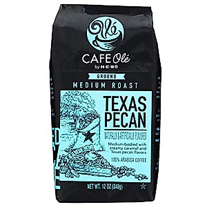 Roasting Plant Cafe Ole Texas Pecan Ground Coffee 12oz pack of 1