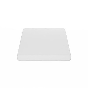 Furinno Tidur Cooling Gel Memory Foam Mattress, 6 Inch, Full, White