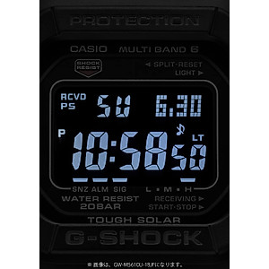 G-SHOCK CASIO GW-M5610U-2JF [20 ATM water resistant solar radio wave GW-M5610 series] Watch Shipped from Japan