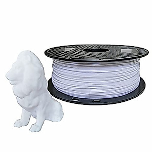 PLA+ PLA Plus Cold White PLA Filament 1.75 mm 1KG 3D Printer Filament FDM 3D Printing Material PLA Pro White Filament CC3D PLA MAX Filament Snow White