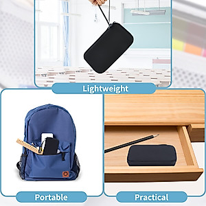 HESPLUS Graphing Calculator Carrying Case for Texas Instruments TI-Nspire CX II CAS/TI-Nspire CX II/TI-84 Plus CE/TI-Nspire CX/TI Nspire CX CAS Graphing Calculator, Extra Pocket for Charger USB Cables