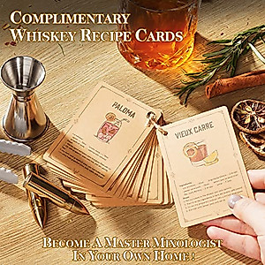 Gifts for Men Dad Husband, Father's Day Anniversary Birthday Gifts for Him Boyfriend, Stainless Steel Whiskey Glasses and Whiskey Stones Set, Cool Burbon Scotch Cocktail Set Gifts