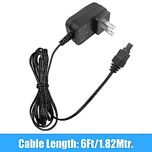 REEYEAR UL Listed Charger fits for Shark Floor Carpet Sweeper Vacuums V2945Z V2950 XA2950, 6Ft Replacement Power Adapter Cord for YLS0041-T110025 Power Supply