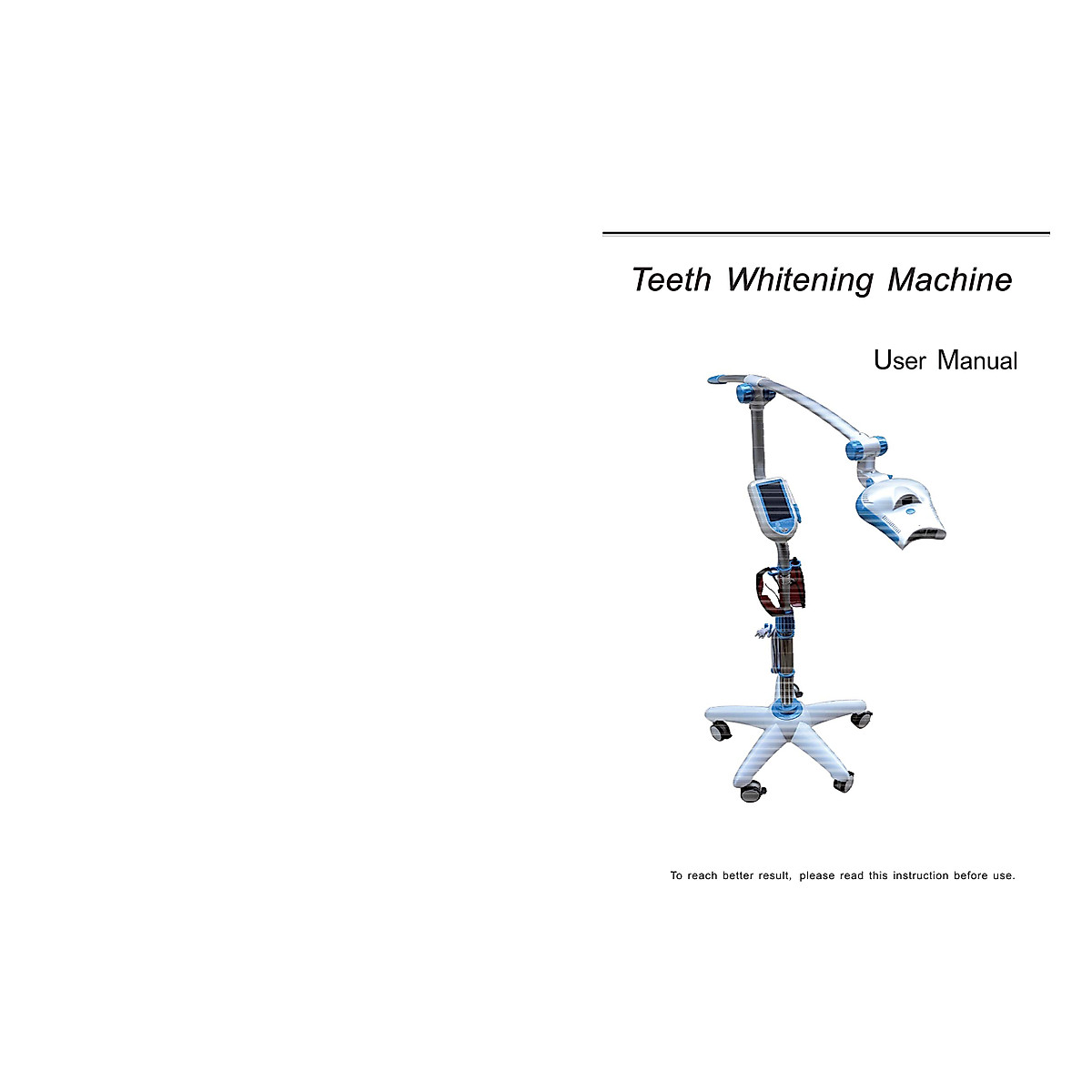 Doc.Royal Accelerator Machine LED Light Floor Mobile Lamp YF-888