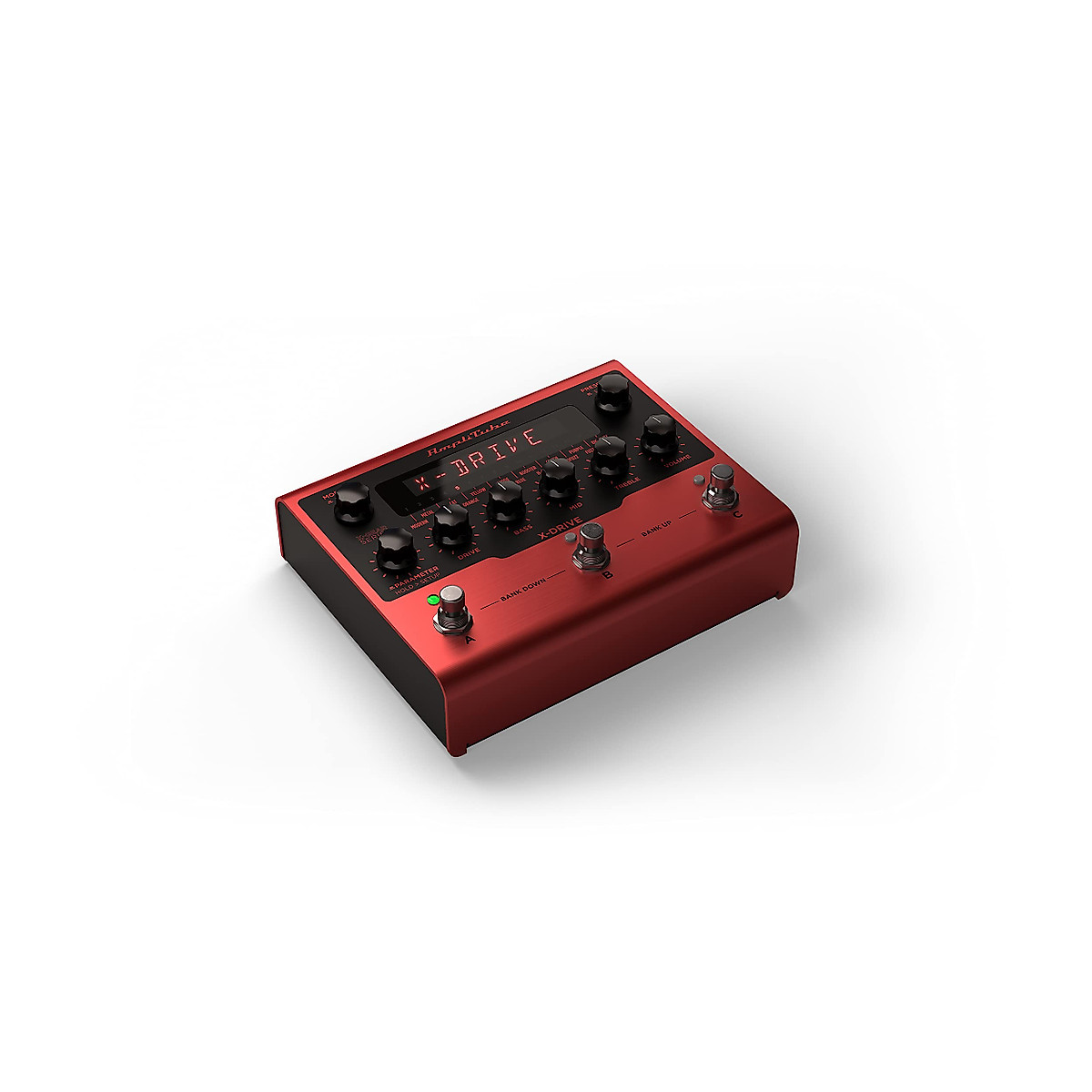 IK Multimedia AmpliTube X-DRIVE Distortion pedal, All-time distortion, overdrive, fuzz, compressor and more with onboard cabinet emulation