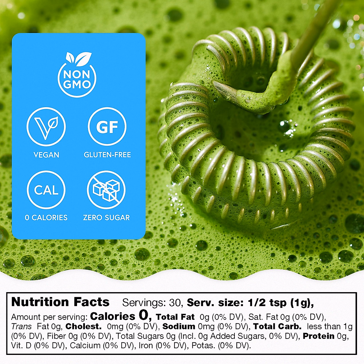 Matchabar Matcha Powder (30g) - Ceremonial Grade Authentic Japanese Matcha Green Tea Powder - Matcha Green Tea Powder Harvested in Japan - Matcha Tea Powder Latte - Zero Sugar, Vegan & 0 Calories