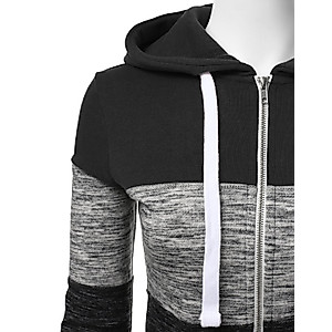 DOUBLJU Lightweight Thin Zip-Up Casual Hoodie Jackets for Womens with Plus Size