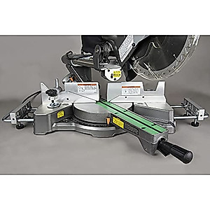 Metabo HPT 10-Inch Sliding Compound Miter Saw, Adjustable Laser Guide, Double Bevel, Electronic Speed Control, 12 Amp Motor, Electric Brake (C10FSHS)