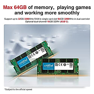 TRIGKEY Desktop Computer Ryzen 5 5500U(6 Cores, 12 Threads) 16GB DDR4 500GB M.2 NVME(Max 2200MB/S) SSD Gaming S5 Mini Computer W11 Pro. Wi-Fi 6/Bluetooth 5.2/4K@60Hz/Dual HDMI/USB 3.0 Micro PC