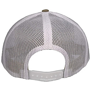 WHISKEY BENT HAT CO. The Zip Adjustable Snapback Meshback Trucker Hat (US, Alpha, One Size, Tan)