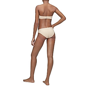 Calvin Klein Women's Perfectly Fit Strapless Convertible Push-Up Bra Bare