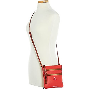 Dooney & Bourke MLB Boston Red Sox N S Triple Zip Crossbody Shoulder Bag