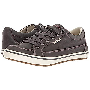 Taos Women's Moc Star Graphite Distressed Sneaker 9.5 M US
