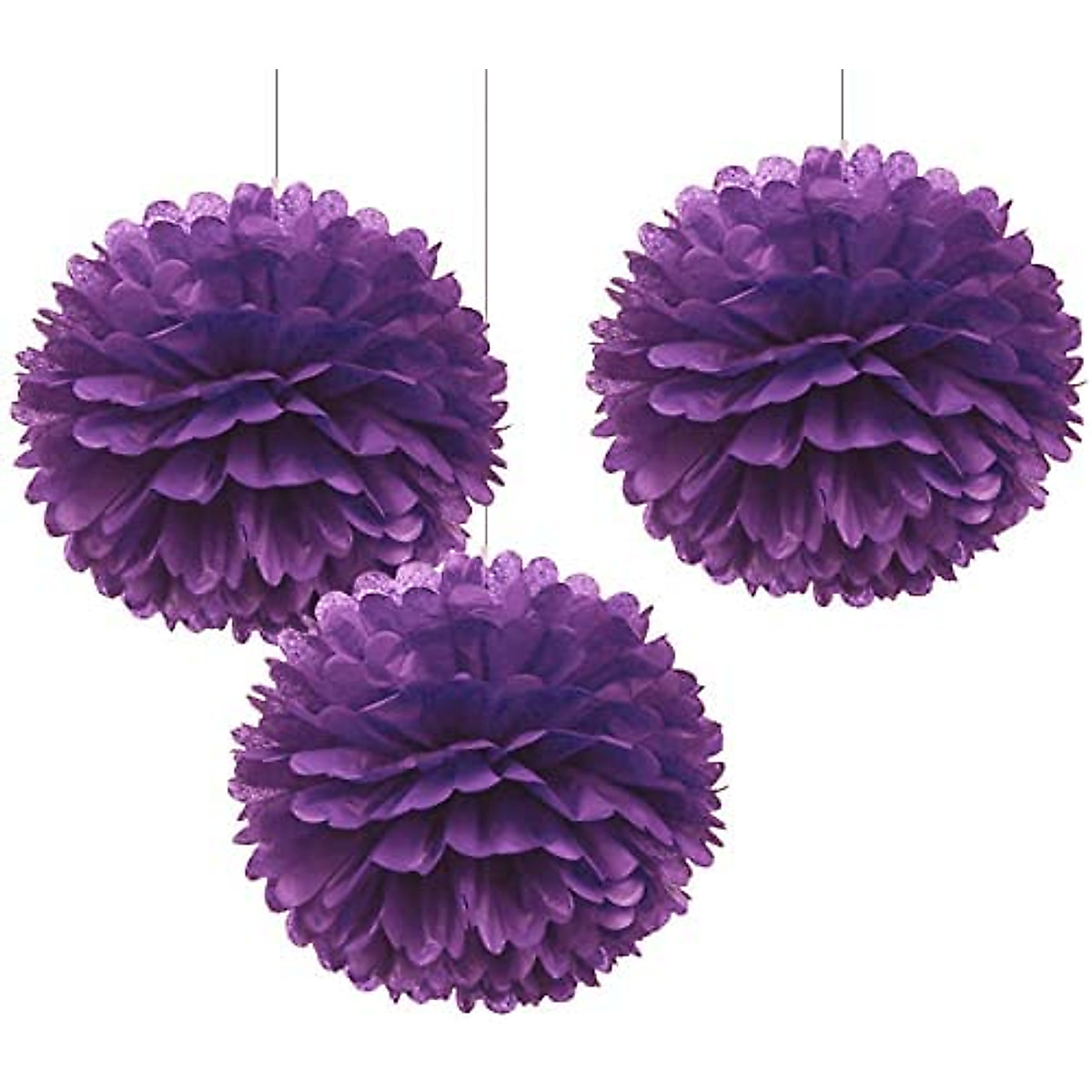 Purple Gold Bridal Shower Decorations Qian's Party Purple Gold Confetti Ballons Polka Dot Fans/Bride to Be Banner Purple Gold, Hen Party Engagement Banner Bachelorette Party Decorations