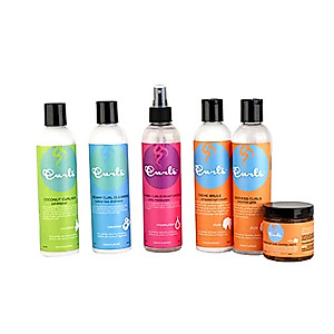 Curls Creamy Cleanser - Sulfate Free Shampoo - Safe For Chemically Altered & Color Treated Strands - For Wavy, Curly, and Coily Hair, 8oz