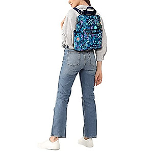 Sakroots womens Eco-twill Loyola Convertible Backpack, Royal Blue Seascape, One Size US