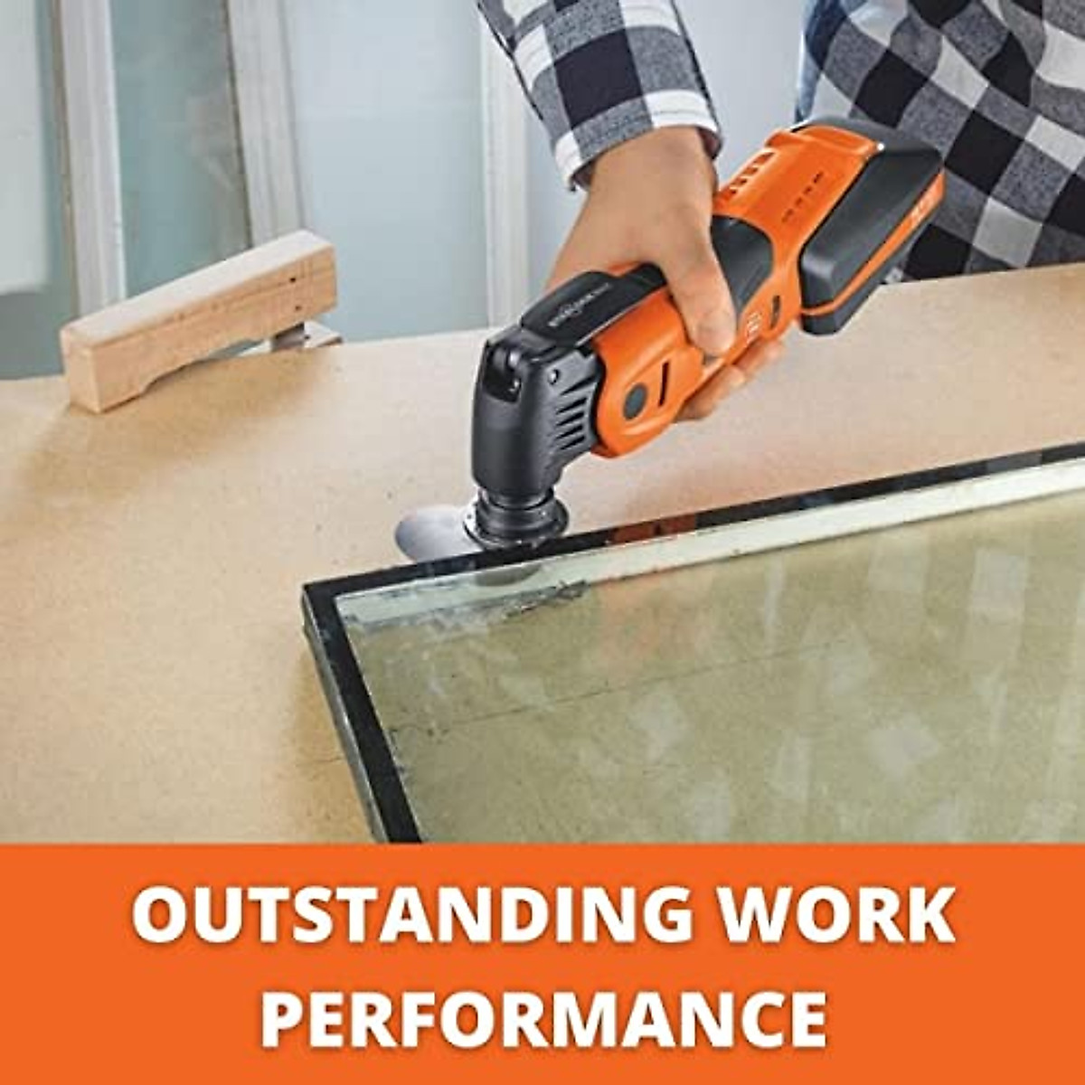 Fein StarLock Cutter Oscillating Blade - Mushroom-Shaped for Cutting Silicone and Soft Glazing Compounds - Fits Most Multitools - 5-Pack - 63903245230