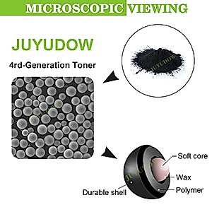 Juyudow Toner Cartridge Replacement for Xerox WorkCentre 7830 7835 7845 7855 7970 7525 7530 7535 7545 7556 Compatible 006R01513 006R01514 006R01515 006R01516 Toner (4 Pack, Black Cyan Magenta Yellow)