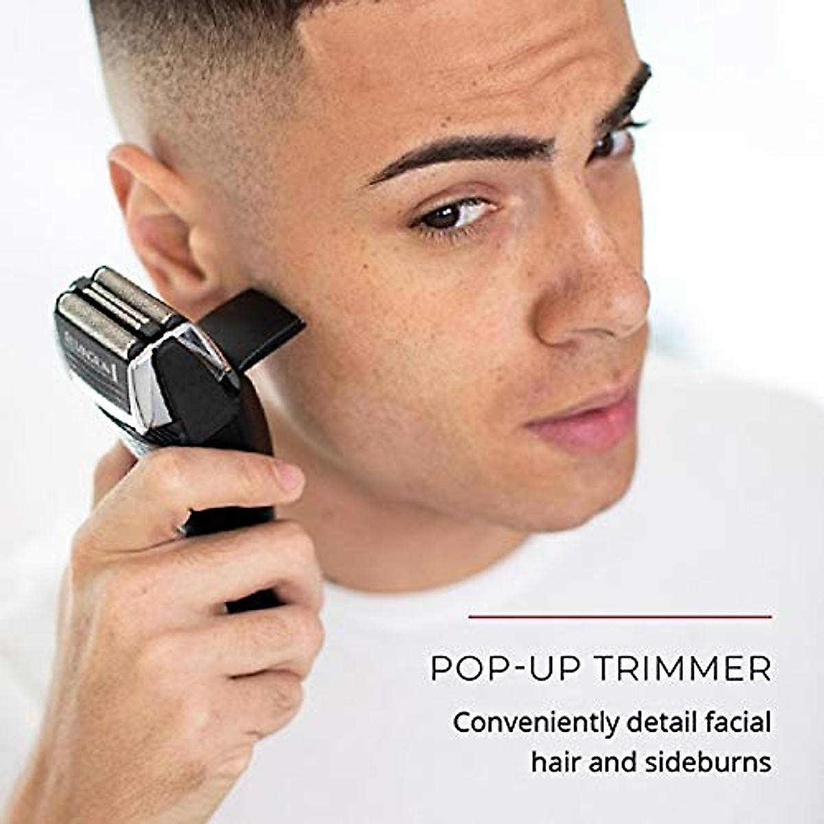 Remington F5-5800, Power Series Inercept Cutting Foil Razor/Men's Shaver with SPF-300 Screens & Cutters, Pivot & Flex Technology, and Stainless Steel Blades - Bundle