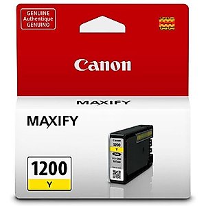 Canon PGI-1200 Yellow Compatible to iB4120,MB2120,MB2720,MB5120,MB5420 Printers