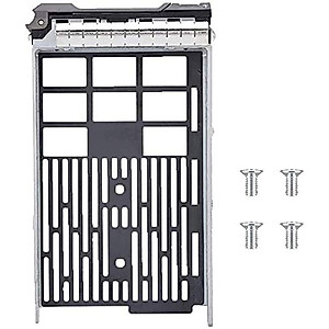 AIHG 2pcs 3.5" SAS SATA SATA Hard Drive Caddy Tray Enclosure Compatible for DELL PowerEdge R310 R320 R410 R415 R510 R515 R610 R710 T610 T710 KG1CH F238F (KG1CH-2PCS)