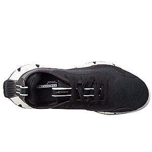 Reebok Women's Zig Dynamica Sneaker, Black/Chalk/Rose Gold, 10