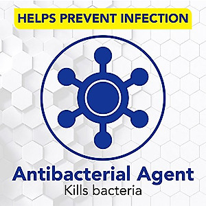 All Health Antibacterial Sheer Adhesive Pad Bandages, 3 in x 4 in, 30 ct | Helps Prevent Infection, Extra Large Comfortable Protection for First Aid and Wound Care