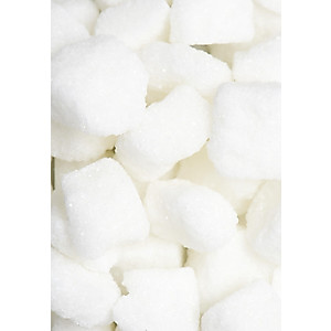 India Tree Rough Cut Mauritius White Sugar Cubes, 1.1 Pound Jar, Unrefined Sugar Cube, Kosher, Non GMO