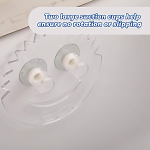 Scrub Daddy Sponge Holder - Daddy Caddy - Suction Sponge Holder for Smiley Face Sponge , Non-Slip Suction Cups, Sink Organizer for Kitchen and Bathroom, Self Draining, Dishwasher Safe - 2ct