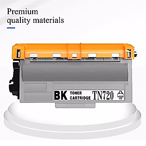 TcxLink TN720 Compatible TN-720 Black Toner Cartridge Replacement for Brother HL-5440DN DCP-8110DN MFC-8510DN Printer Toner.(2 Pack)