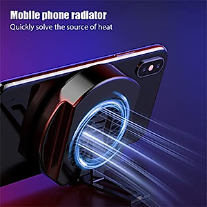 JYXDKD Universal Mobile Phone Radiator Gaming Phone Cooler Adjustable Portable Holder Heat Sink