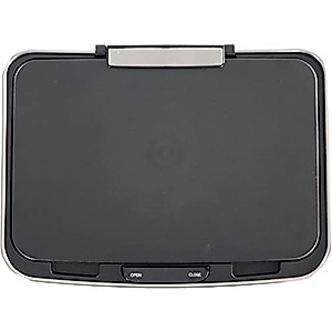 Hanover 50-Liter / 13.2-Gallon Stainless Steel 50 Liter / 13.2 Gallon Hands Free Trash Can Garbage Bin, Fingerprint Resistant, Soft Close, Sensor Lid