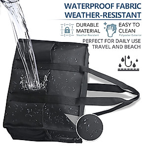 ABAMERICA Nurse Bags for Work Nursing Bag Multiple Pockets Waterproof Organizing Zip Top Clinical Bag for Nursing Students