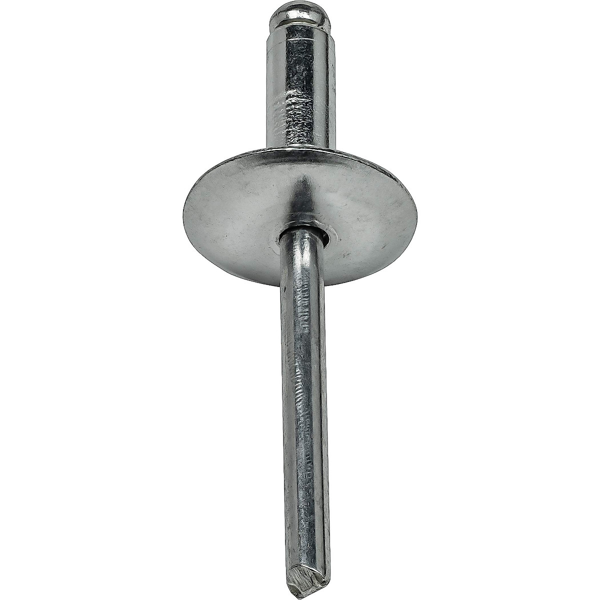 Large Flange Pop Rivets 1/8" x 3/16" All Aluminum Dome Head Blind 4-3 Gap .126" - .187" Quantity 100 by Fastenere