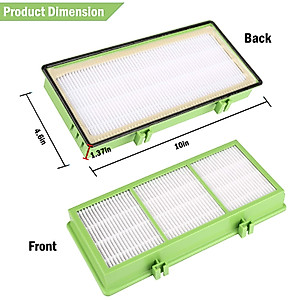 4 True HEPA Filter Replacement for Holmes Models AER1 Series, HAPF300AT for Replacement Parts # HAPF300AH-U4R, HAP242-NUC