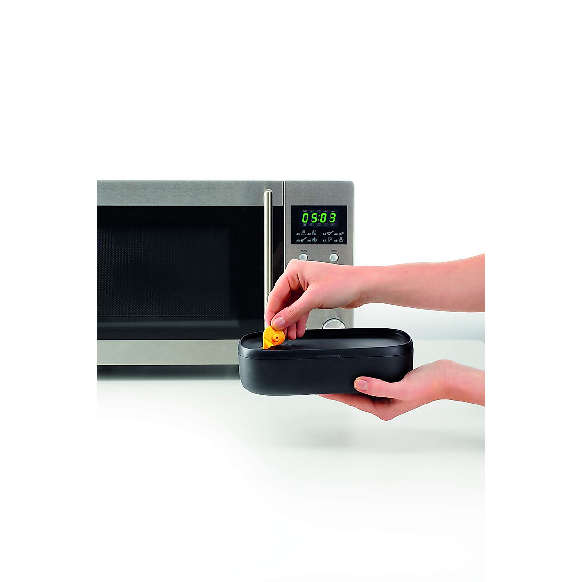 Lekue LunchBox-To-Go Travel Container Set, Coral