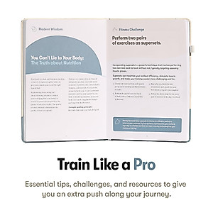 The Bodyweight Home Workout Journal. 13-Week Program. NO EQUIPMENT NEEDED. Fitness Planner,Fitness Journal,Workout Notebook.