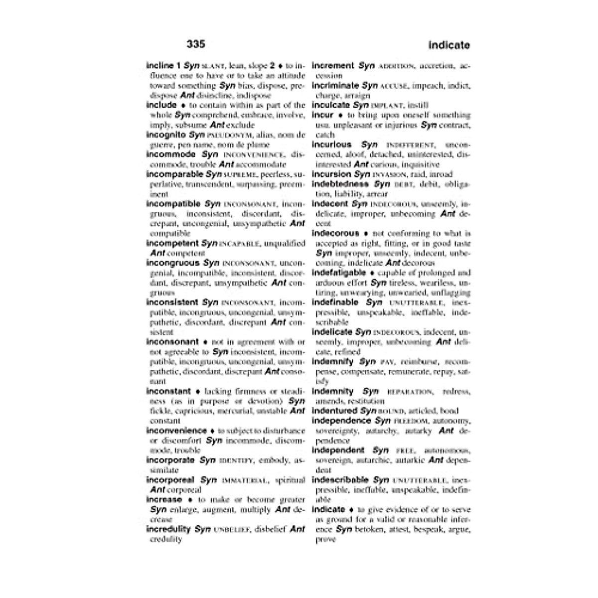 Webster's Dictionary & Thesaurus, Newest Edition