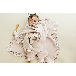 Leyl&Ari Toddler Blanket (Dusty Rose)